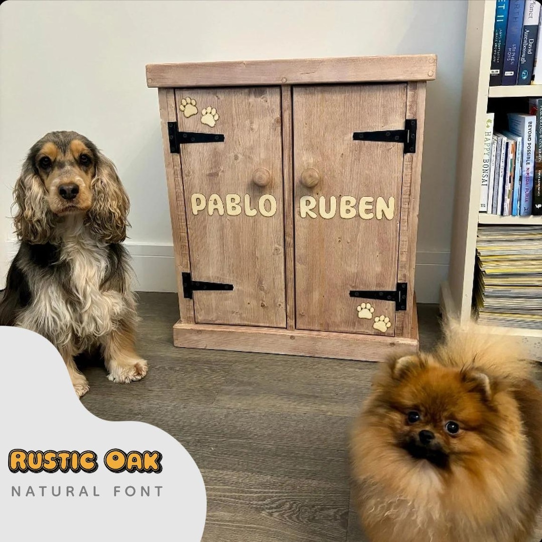 Custom Dog / Pet Coat/lead Wardrobe / Storage Mini Cupboard Store Pet ...