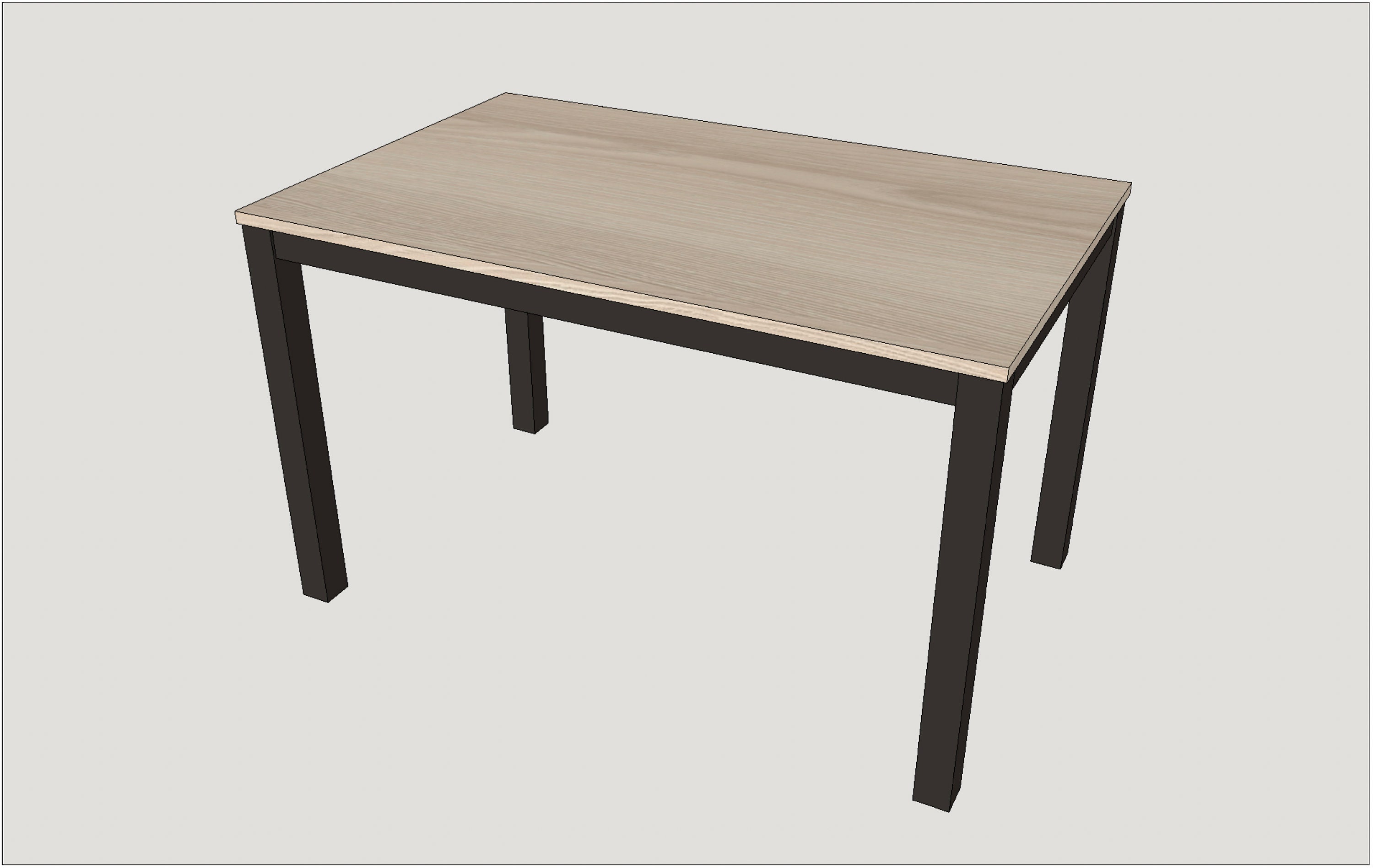 Breakfast Table Sketchup File - Etsy