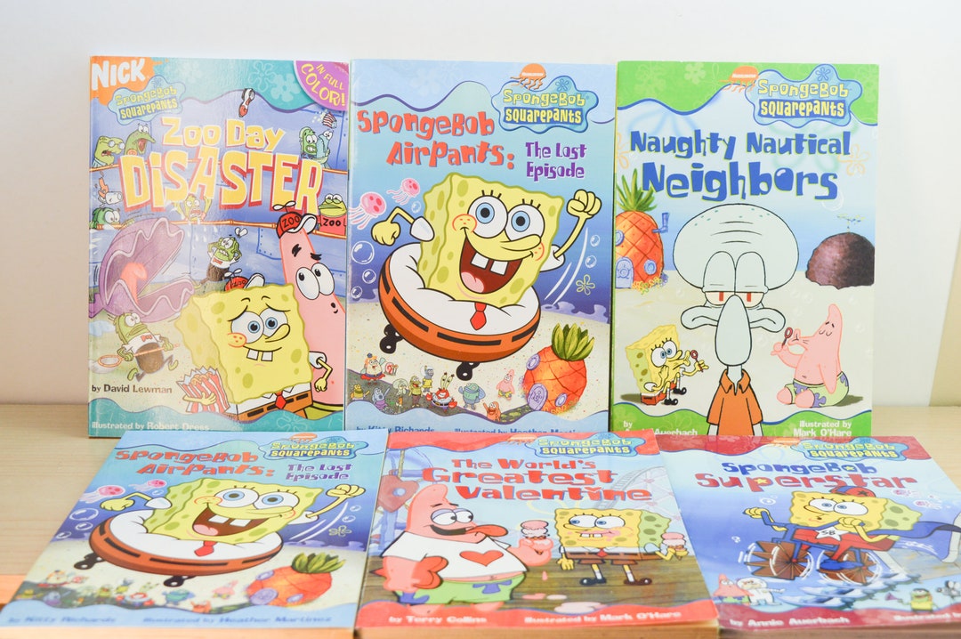 Spongebob Squarepants Choose From List Kids Chapter Books Vintage - Etsy UK