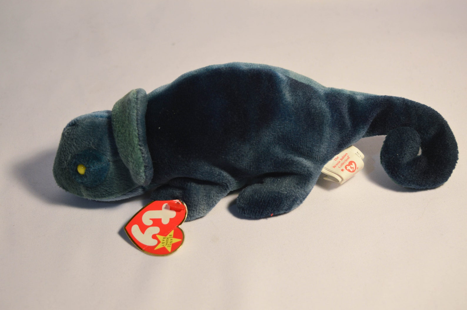 TY Beanie Baby / Rainbow' the Chameleon / Vintage / Great - Etsy