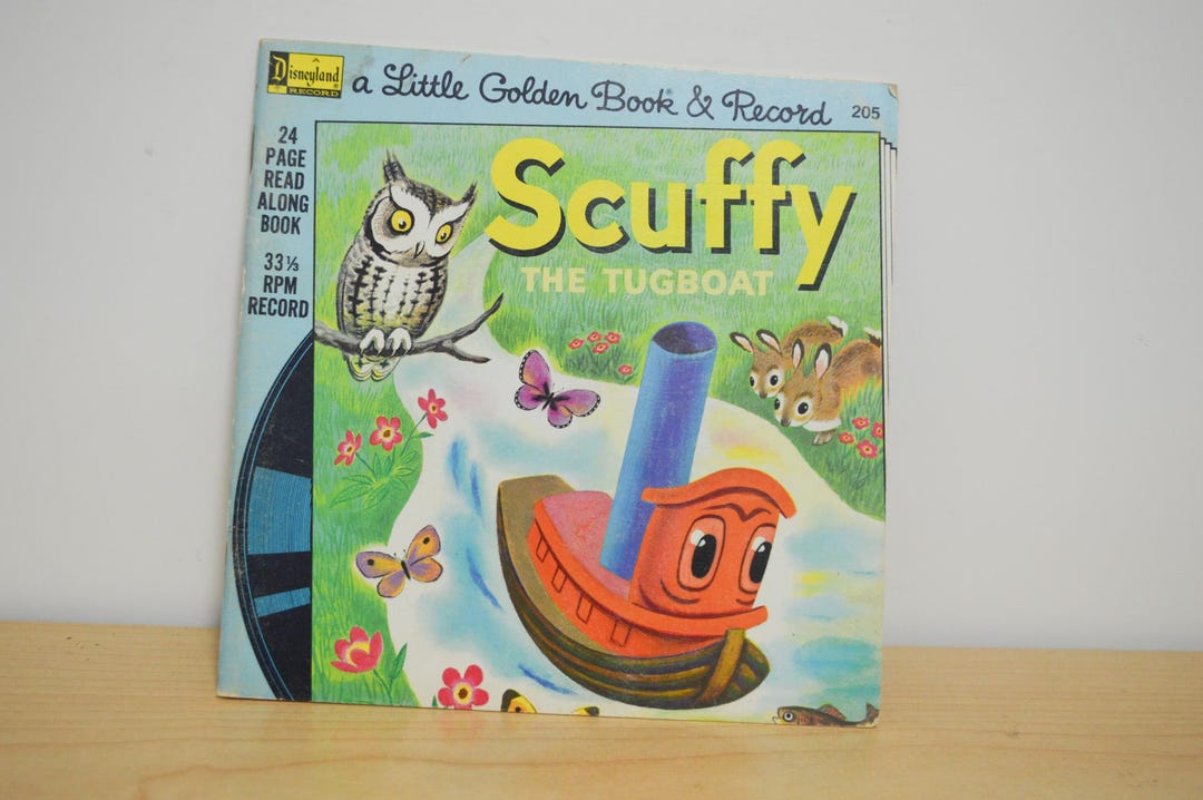 Scuffy the Tugboat Little Golden Book (no Record) – Vintage Children’s ...