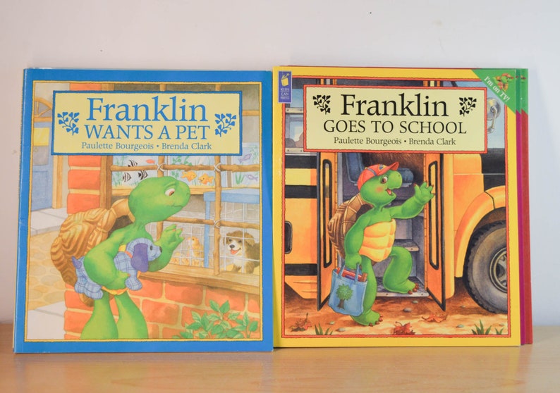 Franklin the Turtle / Children's Book / Good Condition / - Etsy