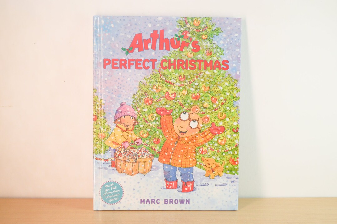 Arthur's Perfect Christmas Hardcover Book Marc Brown Vintage 2000 - Etsy