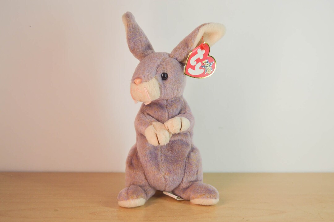 TY Beanie Baby / Springy the Purple Rabbit / Vintage / Great Condition ...
