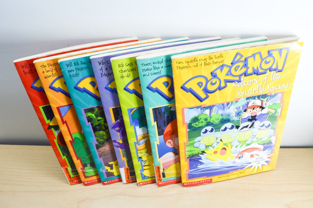 Pokemon Chapter Books - Choose From List - Vintage Scholastic - Adapted ...