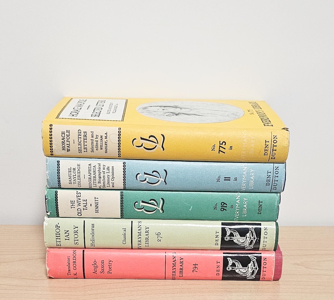 Everyman's Library Books - 1960's Vintage - Choose From List - Etsy