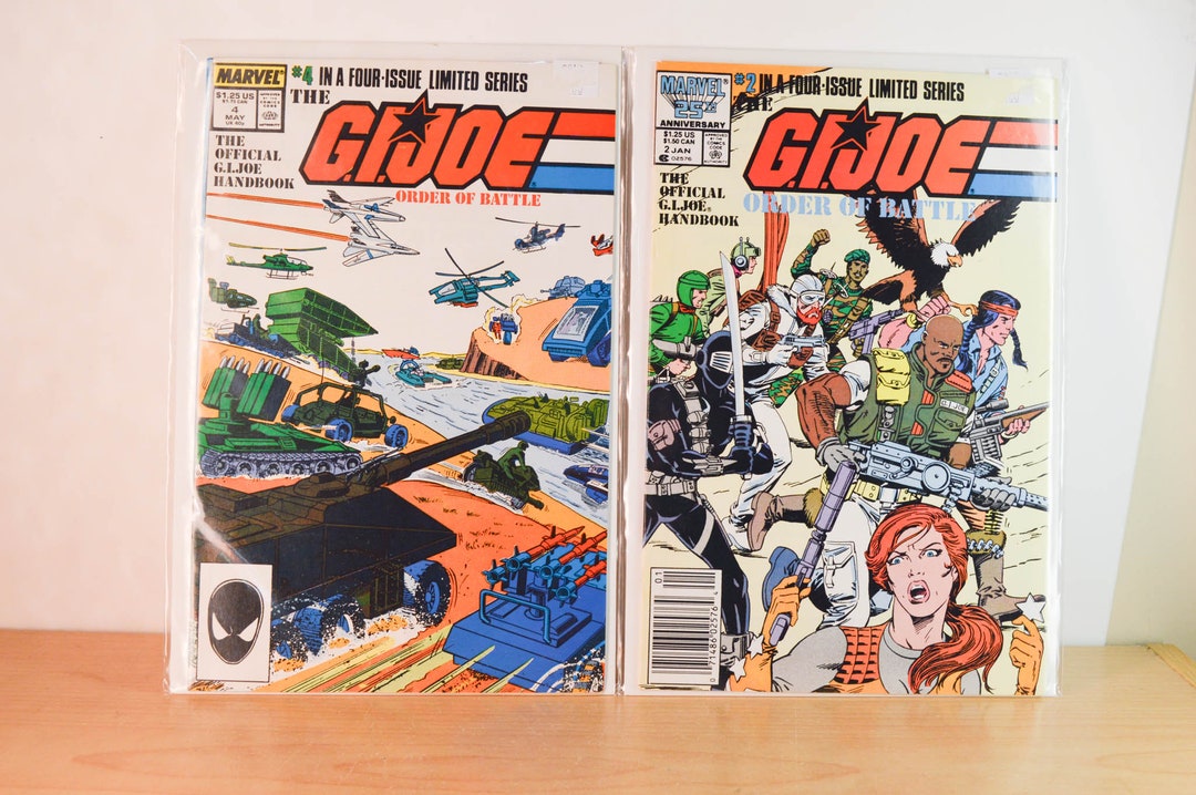 Vintage G.I. Joe Comic Book - Order of Battle, Special Missions - Etsy
