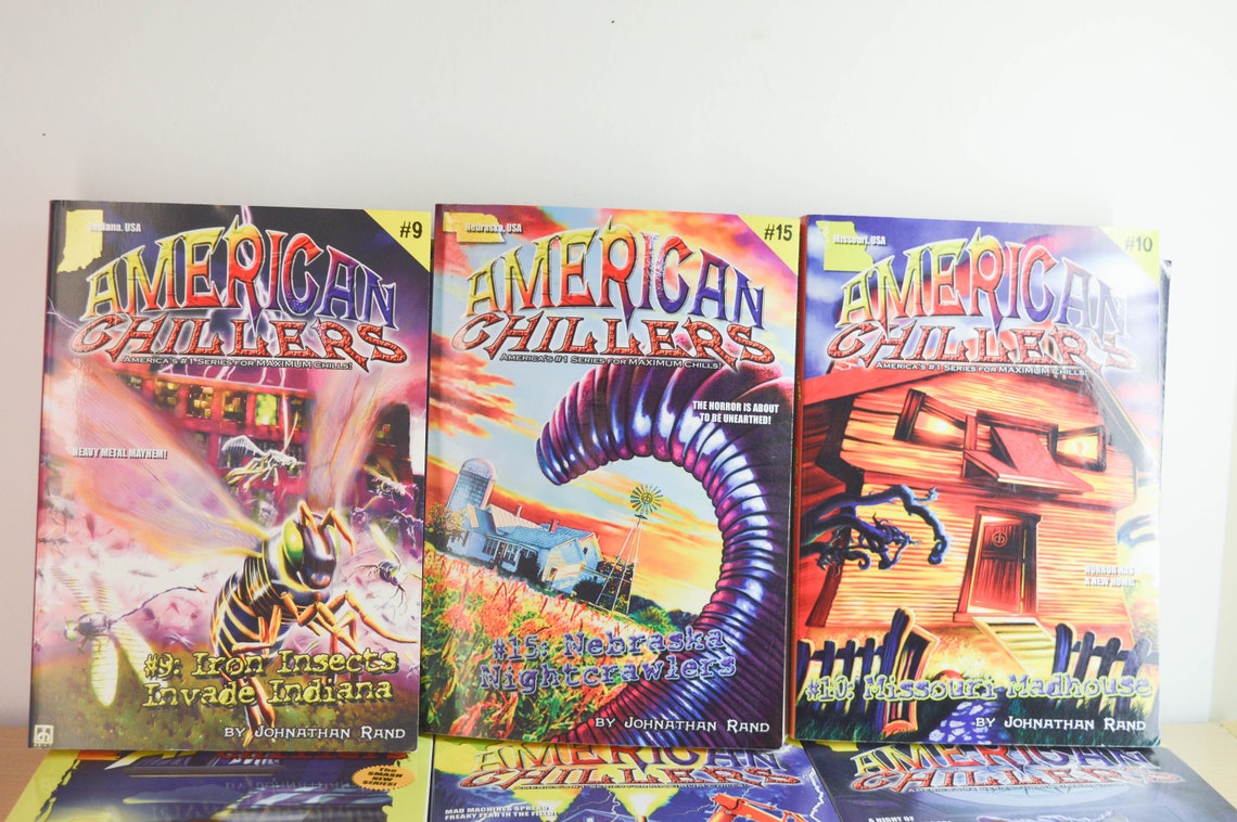 American Chiller's by Jonathan Rand's Kids Horror - Etsy
