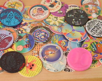 Milk Caps Pogs Vintage - Etsy