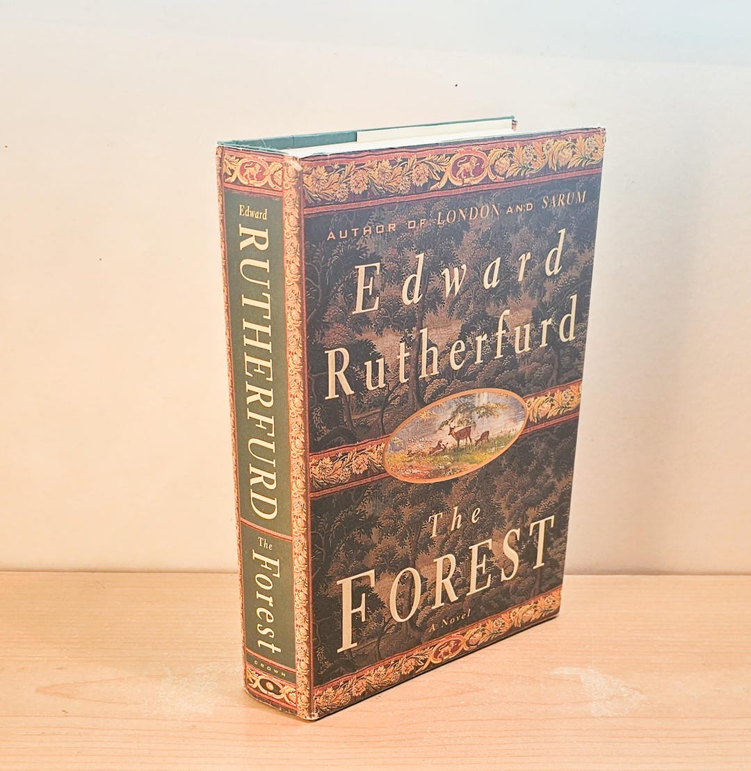 Edward Rutherfurd Book - the Forest - Hardcover - Vintage 2000 - Etsy