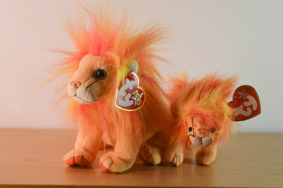 TY Beanie Baby / Bushy the Lion / Vintage / Great Condition / Regular ...