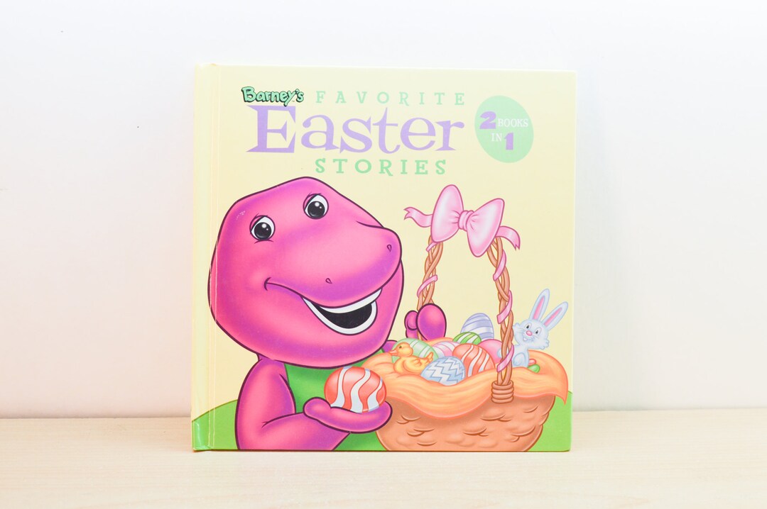 Barney's Favorite Easter Stories Picture Book 2001 - Etsy