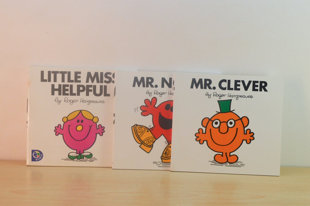 Roger Hargreaves Books Choose From List Mr and Little Miss - Vintage - Etsy