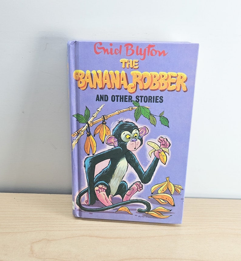 The Banana Robber - Enid Blyton - Vintage Hardcover 1993 - Etsy
