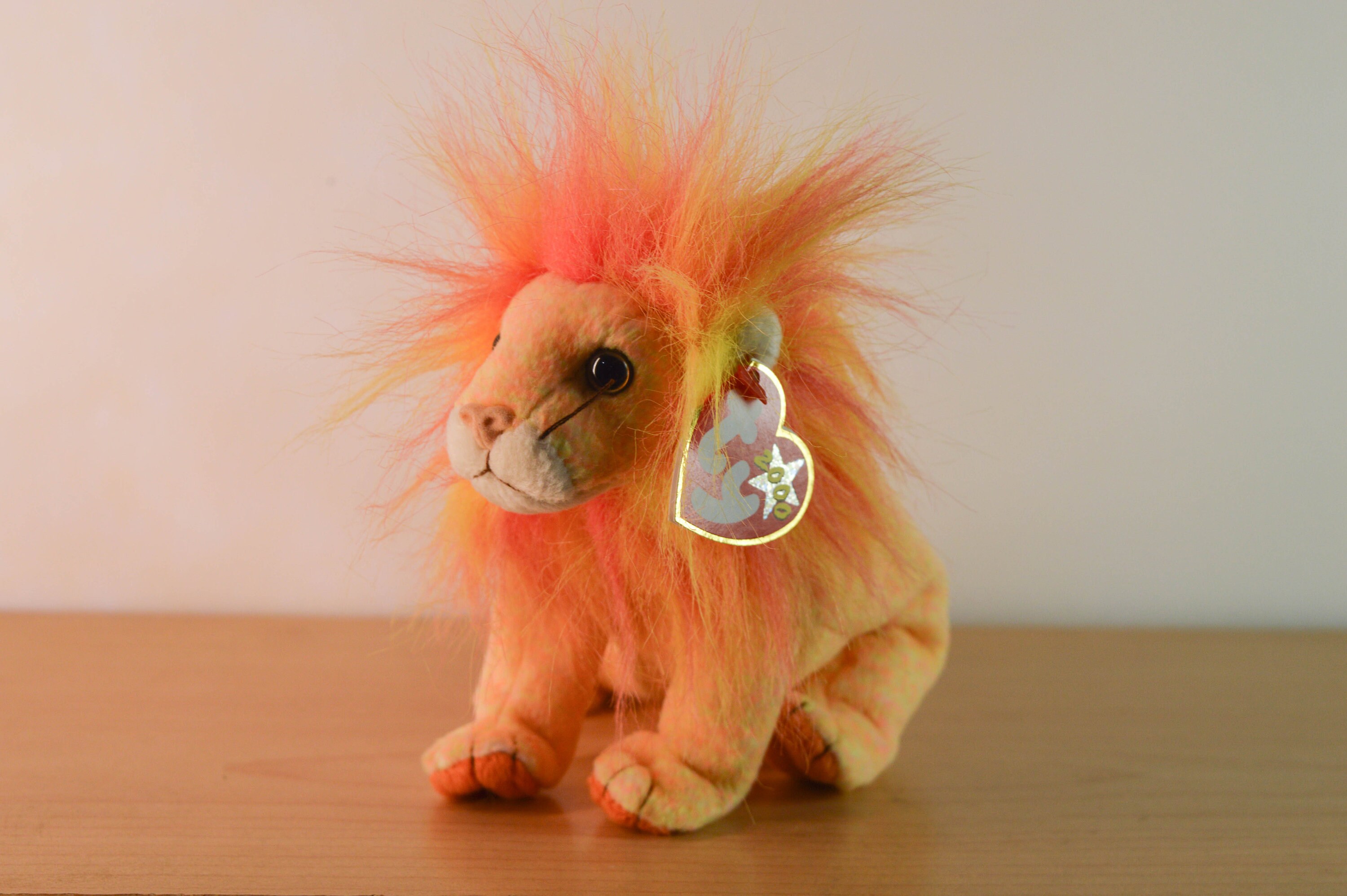 TY Beanie Baby / Bushy the Lion / Vintage / Great Condition / - Etsy