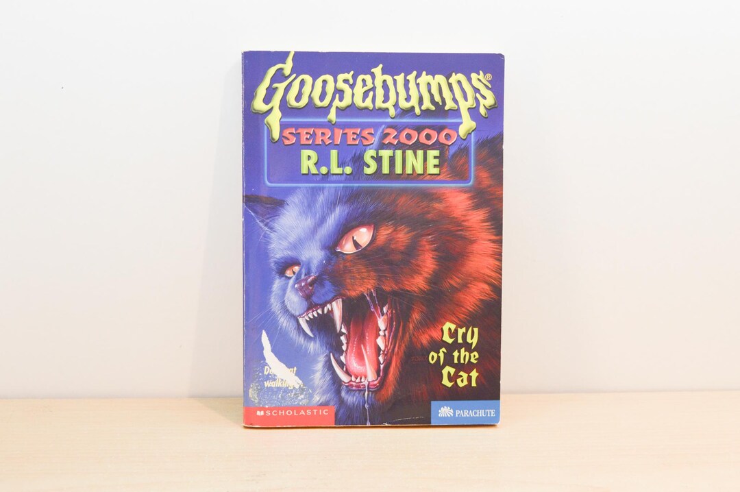 Goosebumps Series 2000 - #1 Cry of the Cat - Vintage - RL Stine - Etsy