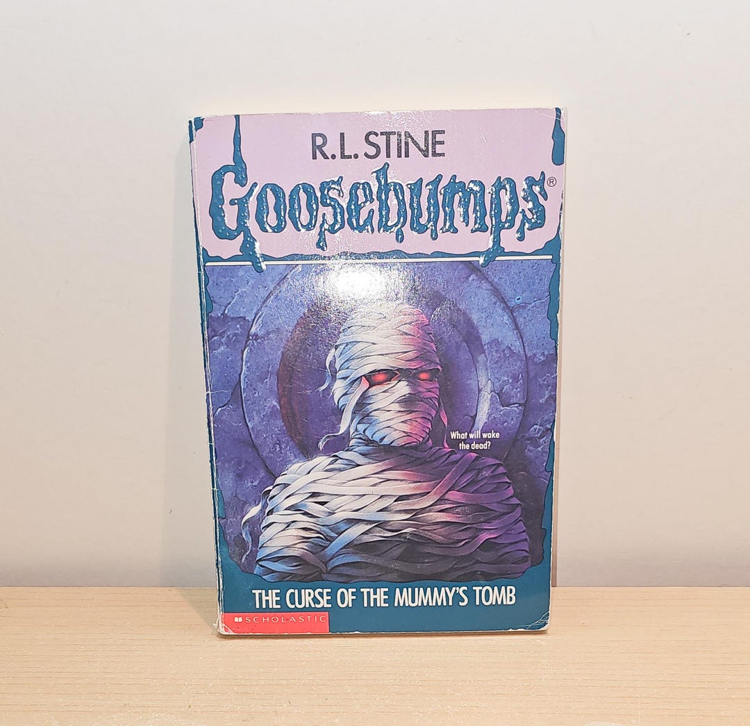 Goosebumps - Mumm's Tomb #5 - R.L Stine - Vintage 1994 - Some Ware - Etsy