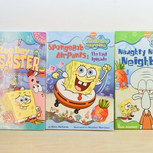 Spongebob Squarepants - Choose From List - Kids Chapter Books - Vintage ...