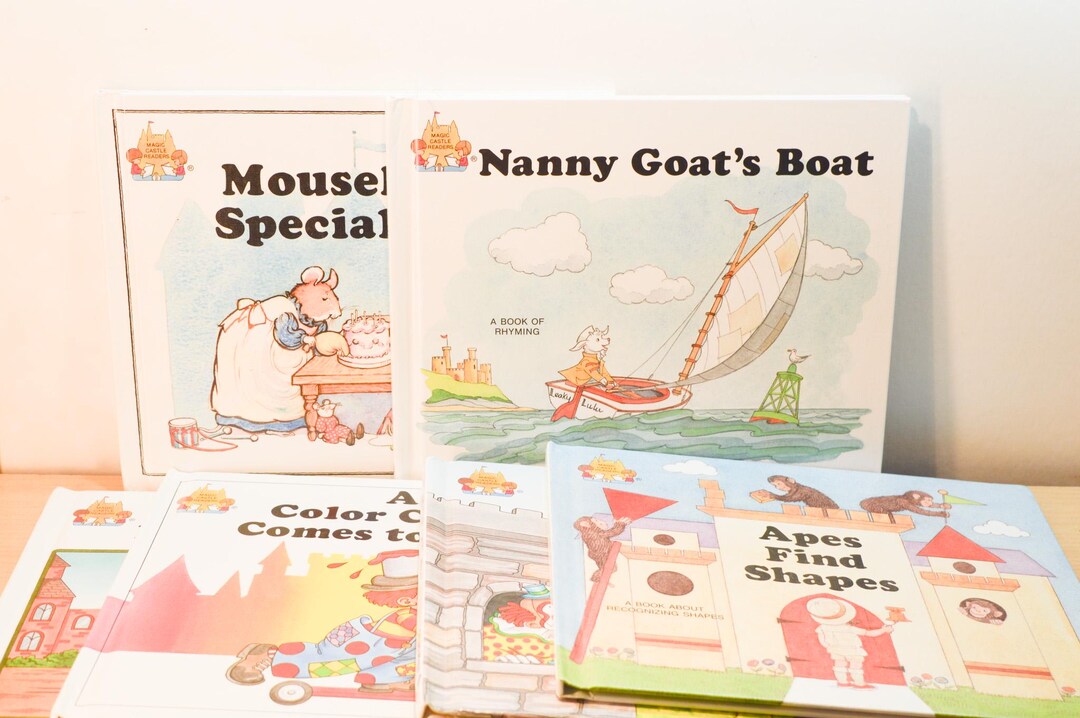 Magic Castle Reader Books - Lot of 5 - Vintage 1980's - Kids Learning ...