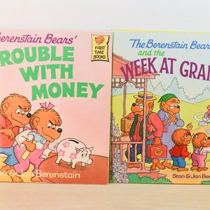 The Berenstain Bears - First Time Books - Choose From List - Vintage ...