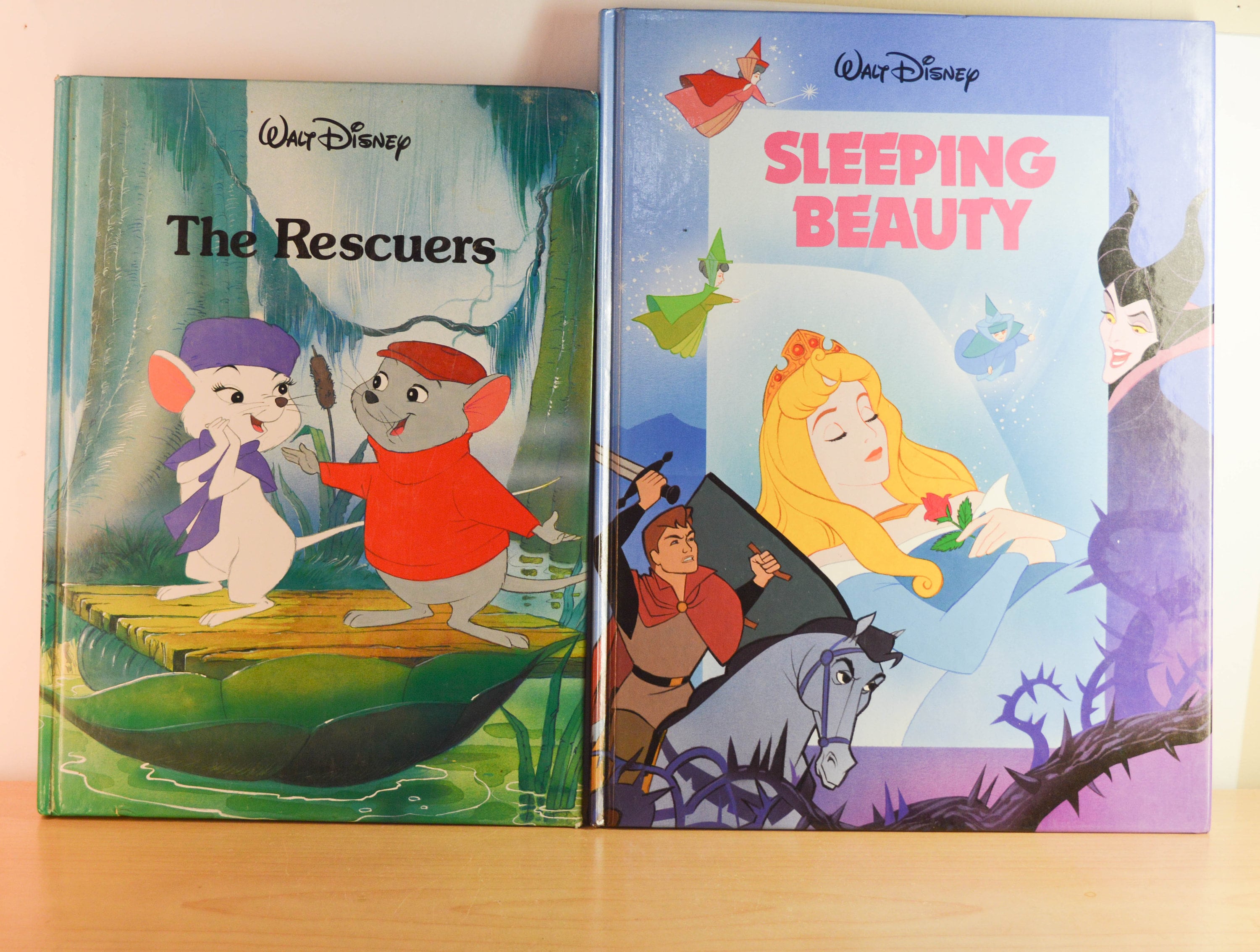 Disney - Large Hardcover Picture Books - Vintage 1990s - Mouse Works ...