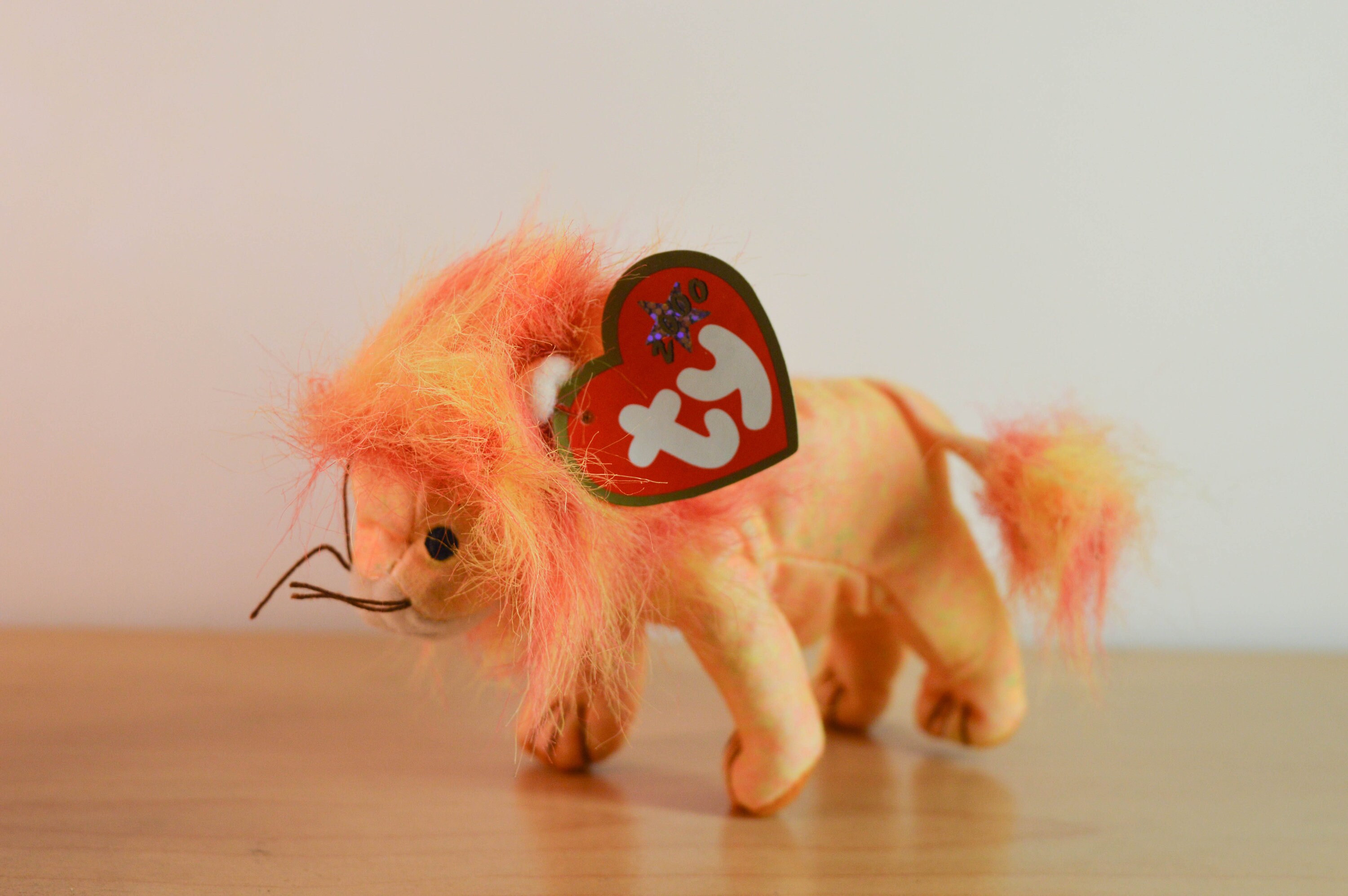 TY Beanie Baby / Bushy the Lion / Vintage / Great Condition / - Etsy