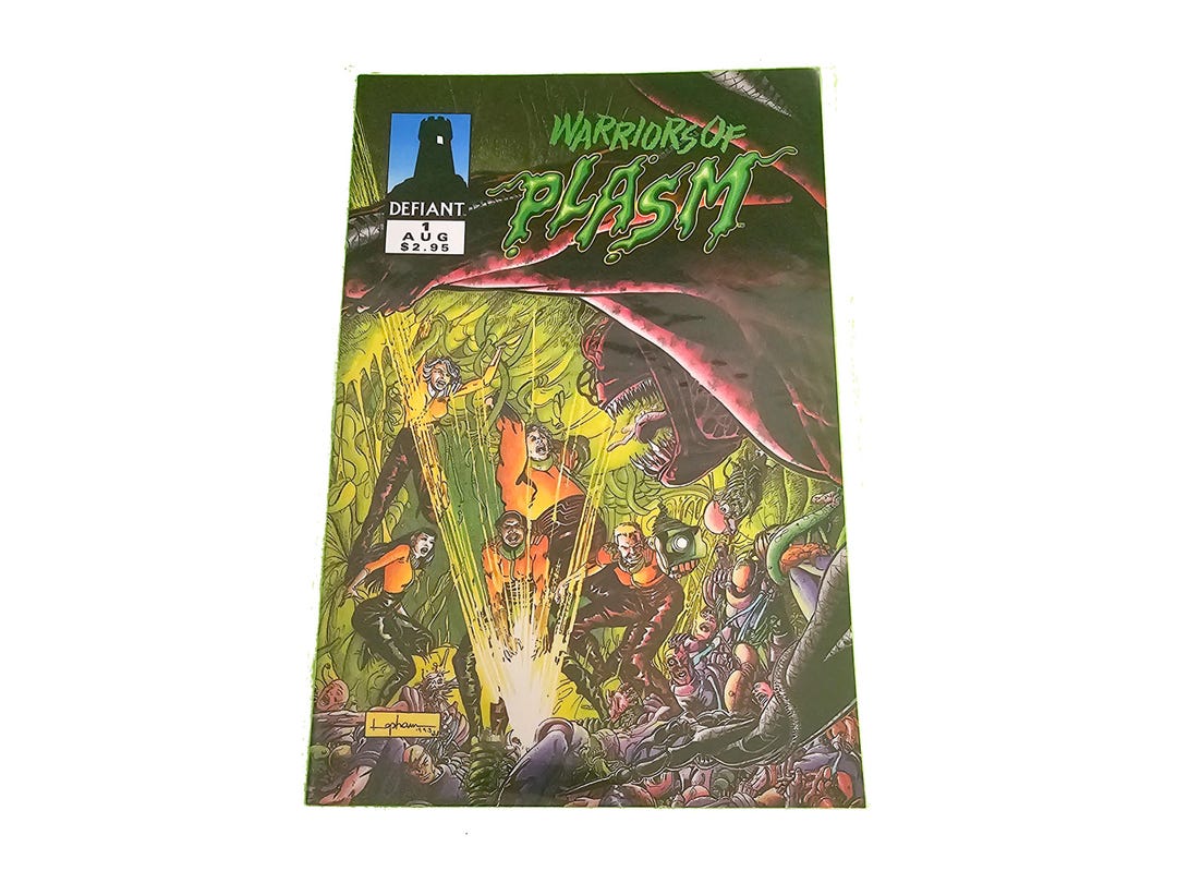 Warriors of Plasm #1 | Defiant Comics | Vintage 1993 - Etsy