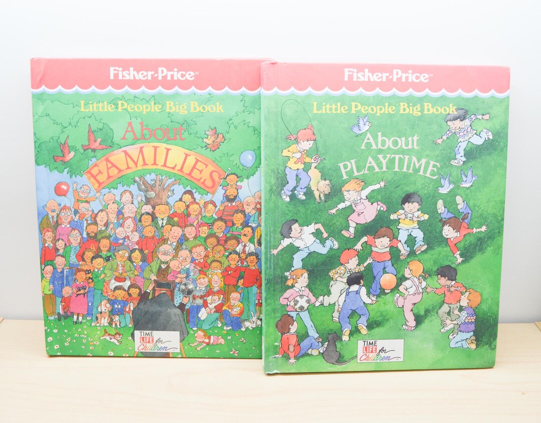 Fisher-price - Little People Big Book - Choose From List - Vintage - Etsy