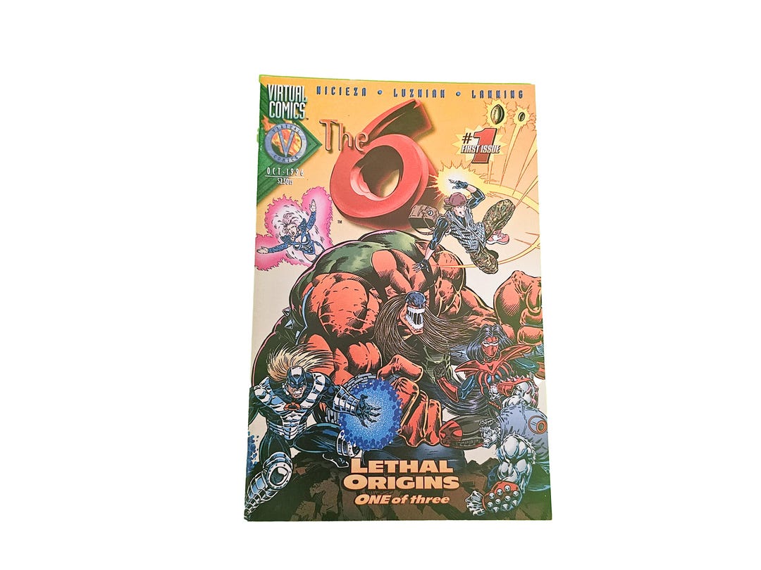The 6 Comic #1 First Issue | Virtual Comics | Vintage 1996 - Etsy