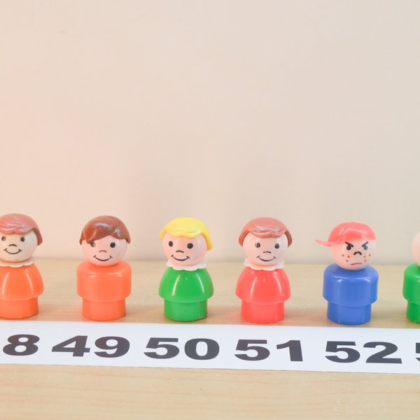 Plastic People Figurines - Etsy