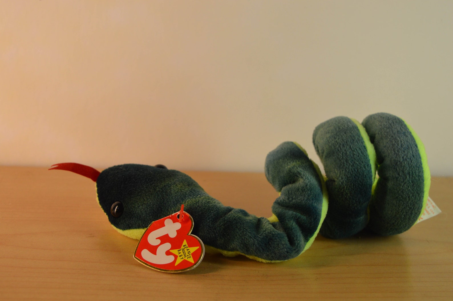 TY Beanie Baby / Hissy The Snake / Vintage / Great condition | Etsy