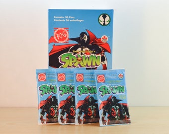3 Packs of Todd Mcfarlane's Spawn Spogz Pog Packs. 6 Pogs per Pack ...