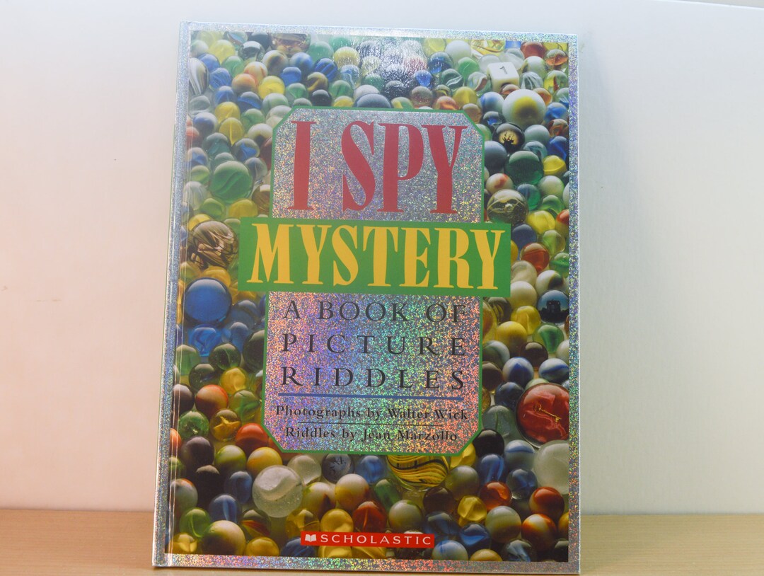 I Spy Mystery by Walter Wick Vintage Hardcover 1990s - Etsy