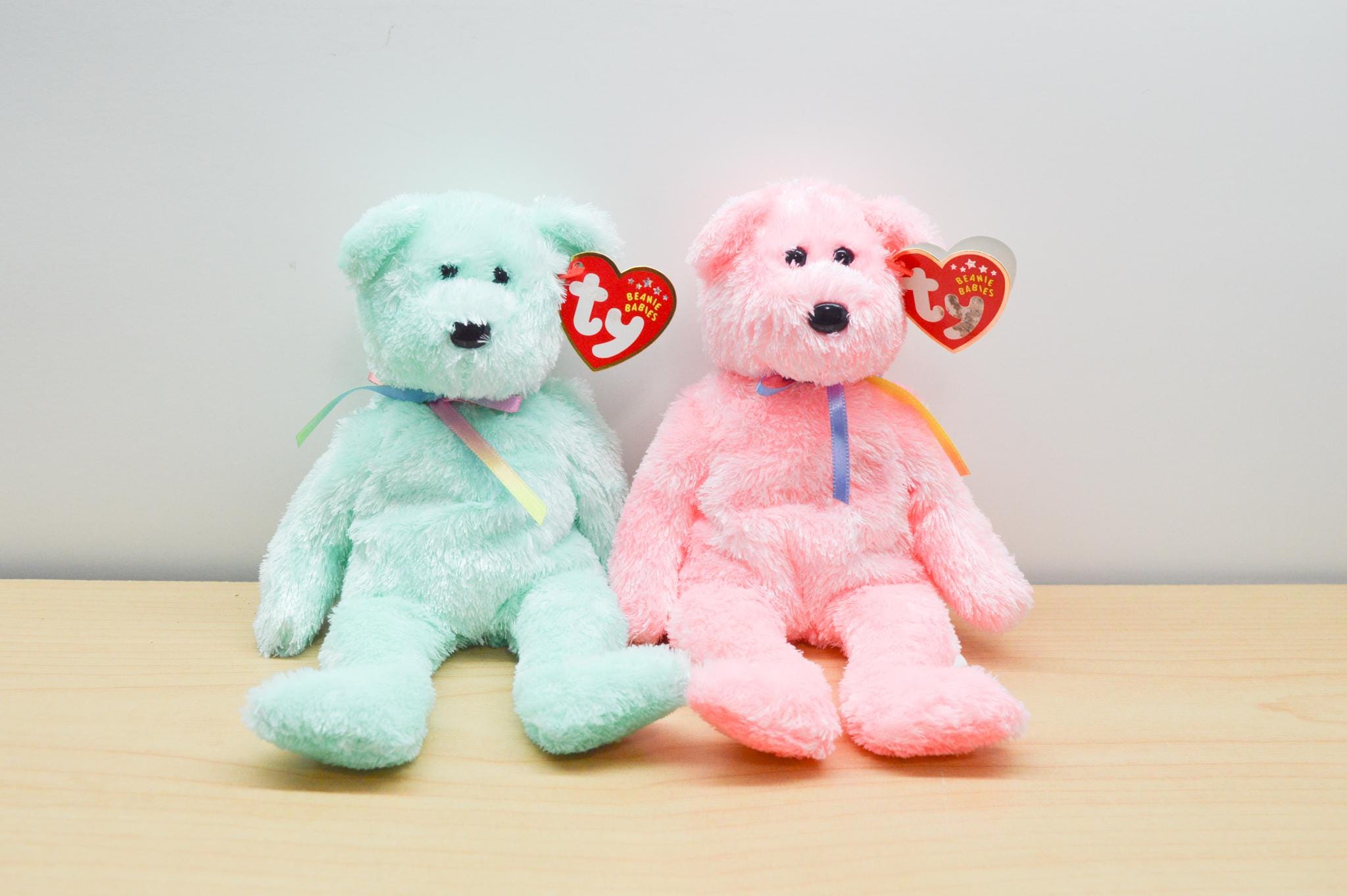 Ty beanie babies sherbet the bear store