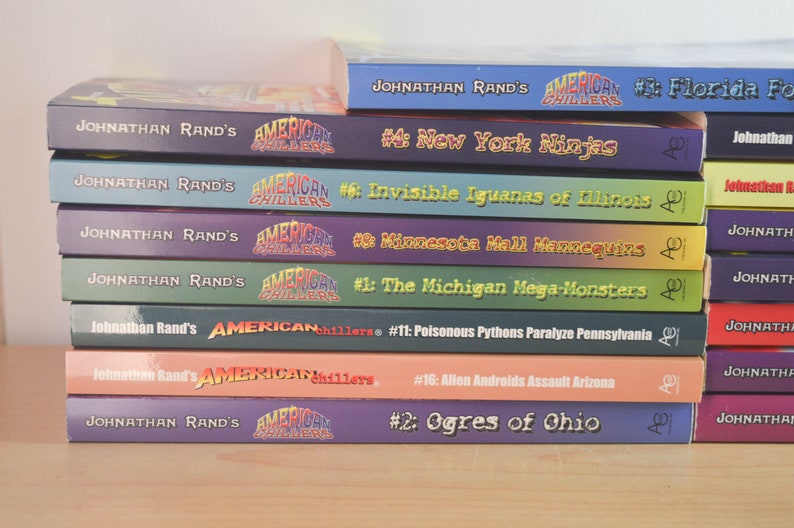 American Chiller's by Jonathan Rand's Kids Horror - Etsy