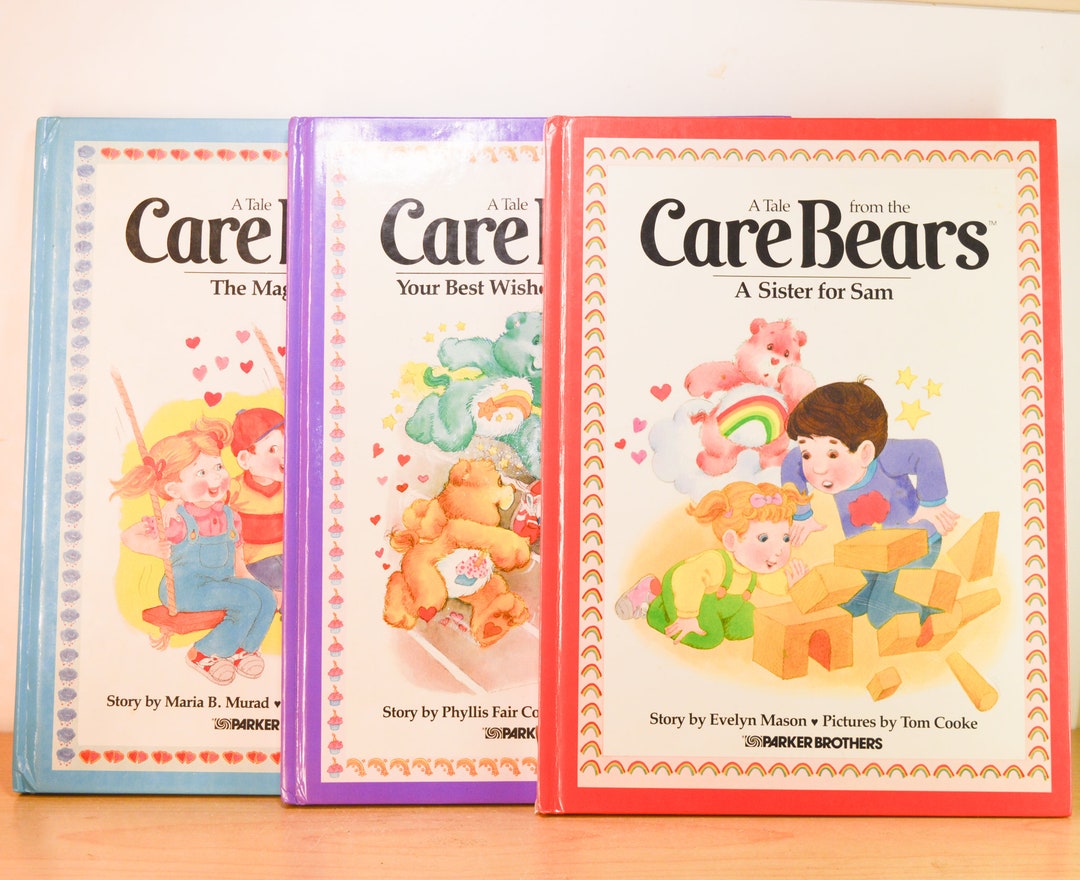 A Tale From the Care Bears Books - Choose From List - Vintage Large ...