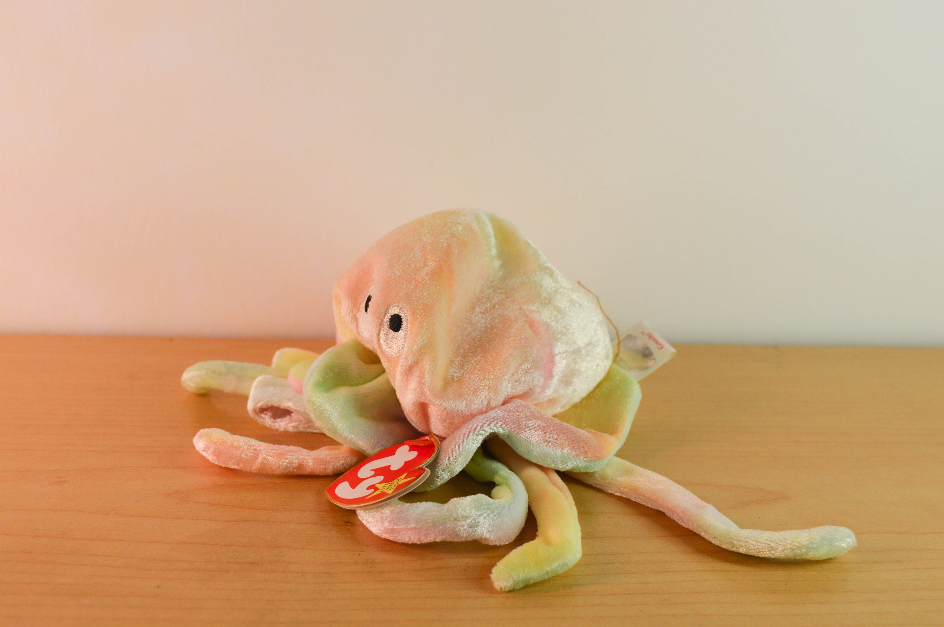 TY Beanie Baby /wiggly the Squid / Goochy the Jellyfish / | Etsy