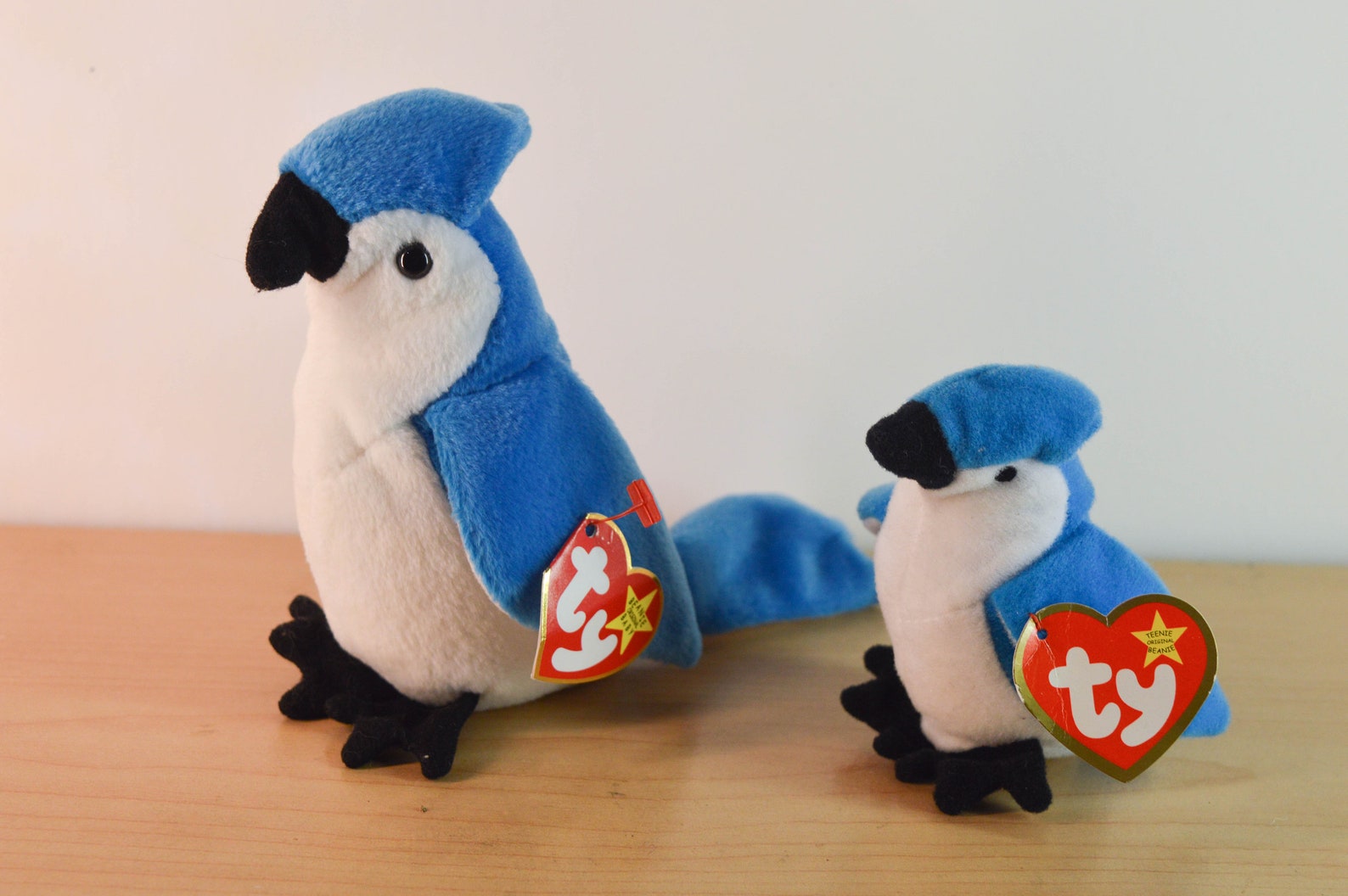 TY Beanie Baby / Rocket The Blue Jay / vintage / Great | Etsy