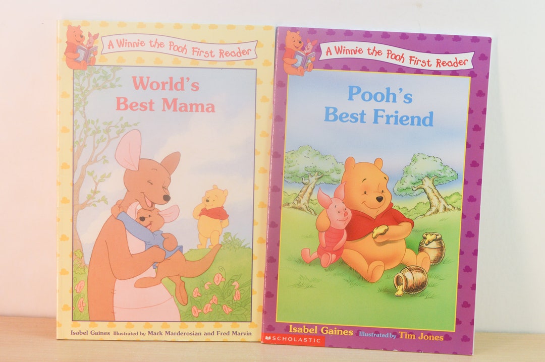 Winnie the Pooh First Reader Books - Choose From List - Vintage - Etsy