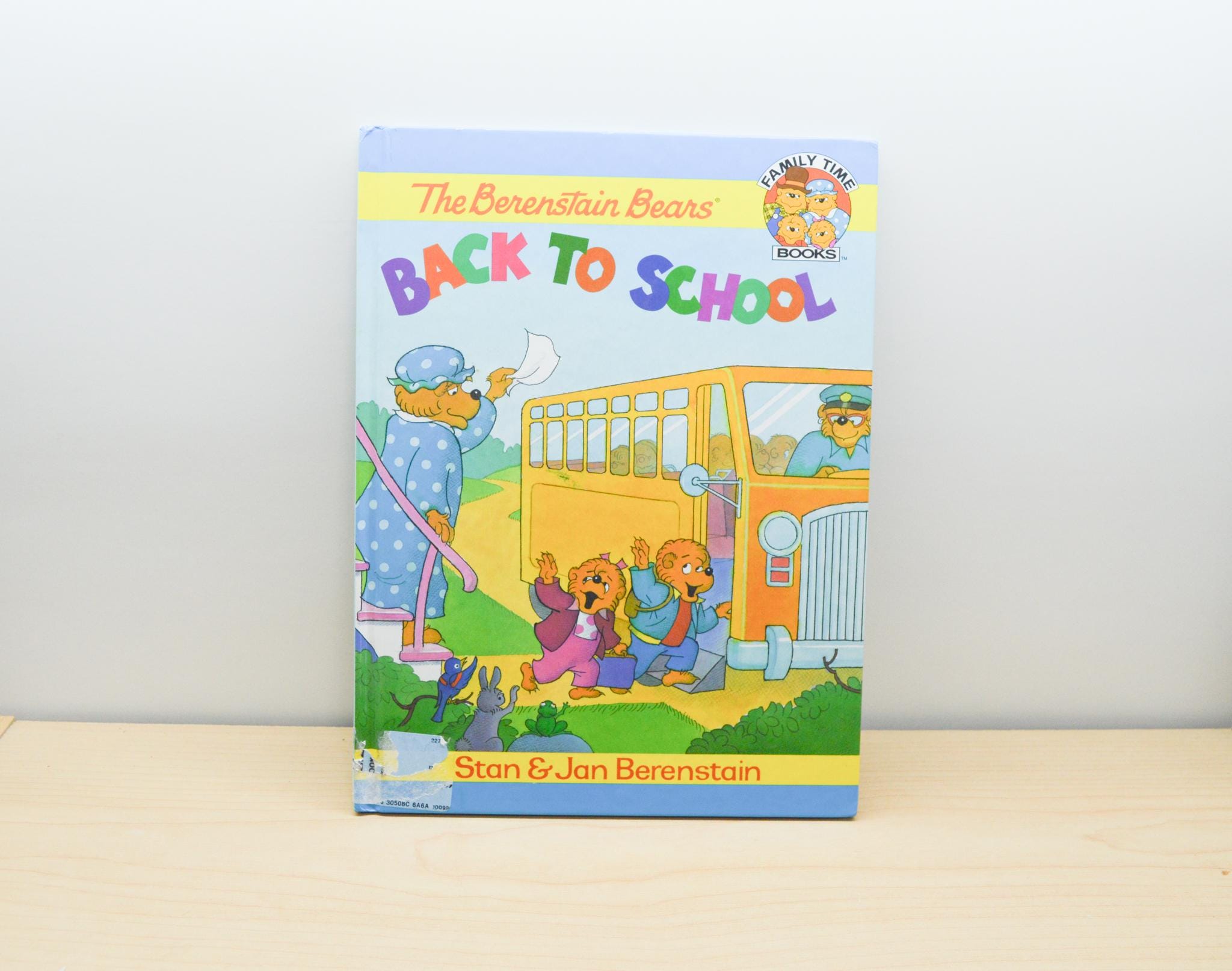 The Berenstain Bears - Back to School - Family Time Books - Vintage - Etsy