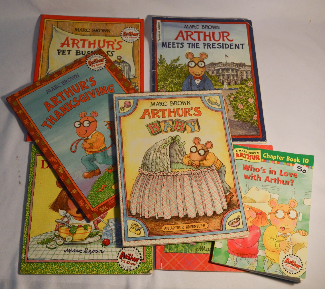 Arthur Vintage Books / Arthur The Aardvark libros infantiles / | Etsy