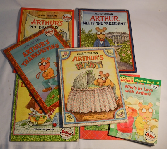 Arthur Vintage Books / Arthur the Aardvark Children's - Etsy