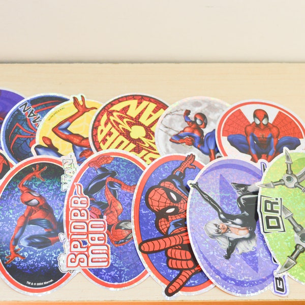 Spider Man Stickers - Etsy