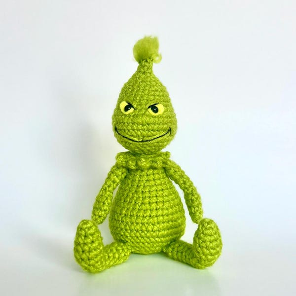 Baby Grinch Doll - Etsy