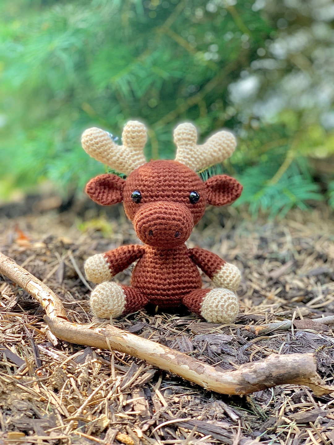 Moose Crochet Pattern - Etsy