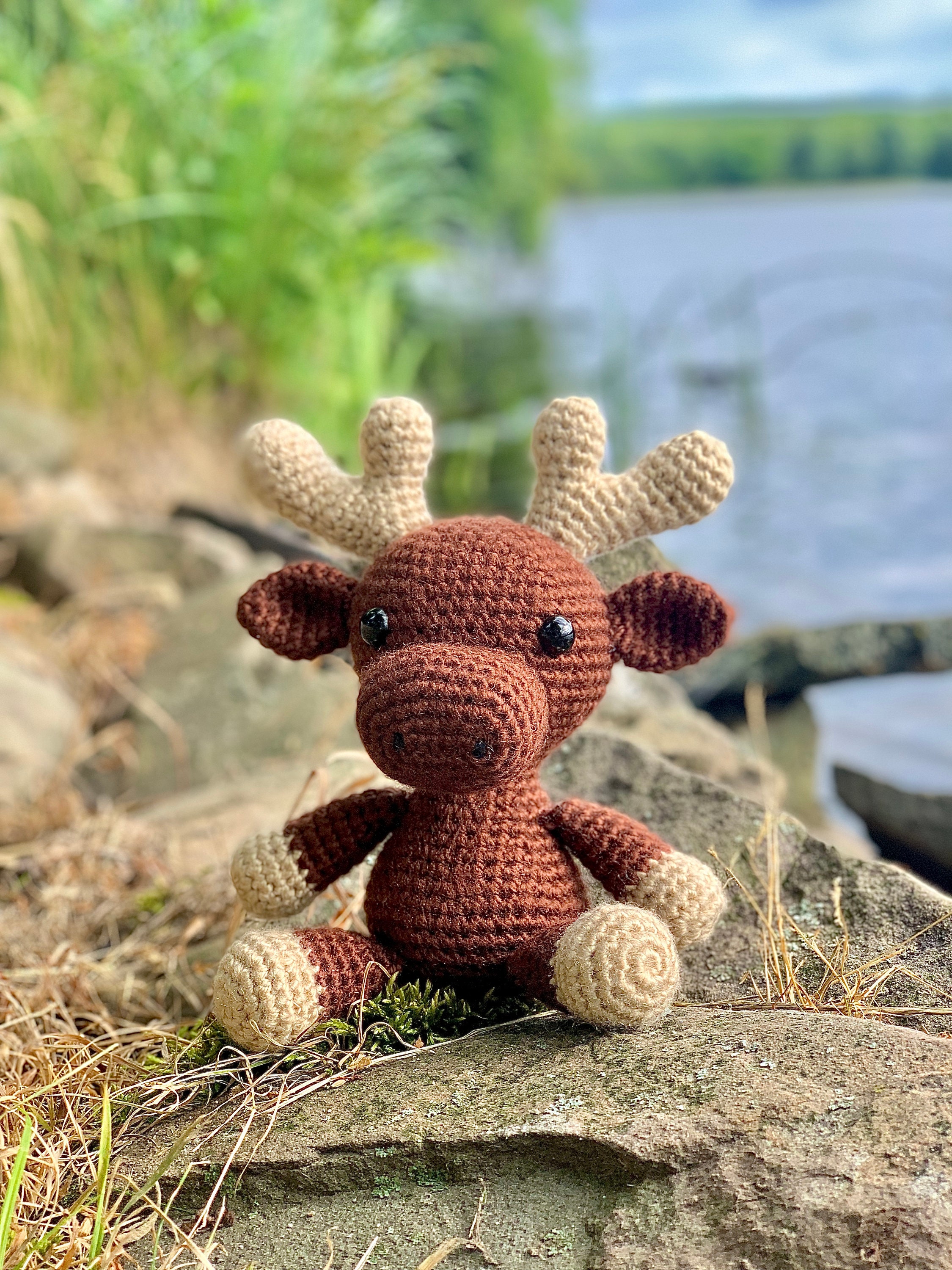 Moose Crochet Pattern - Etsy