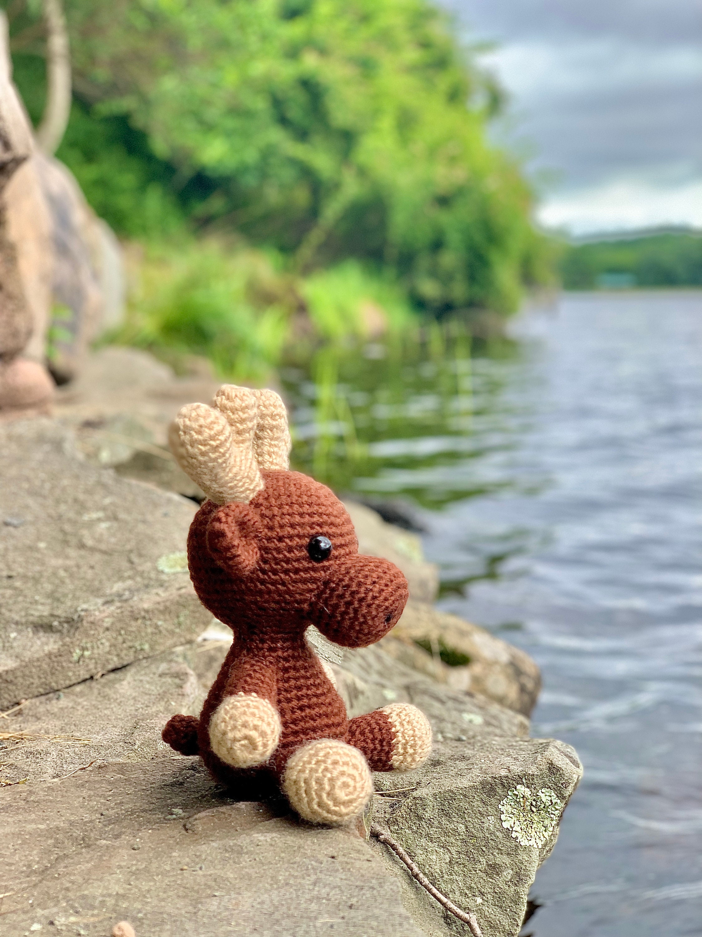 Moose Crochet Pattern - Etsy