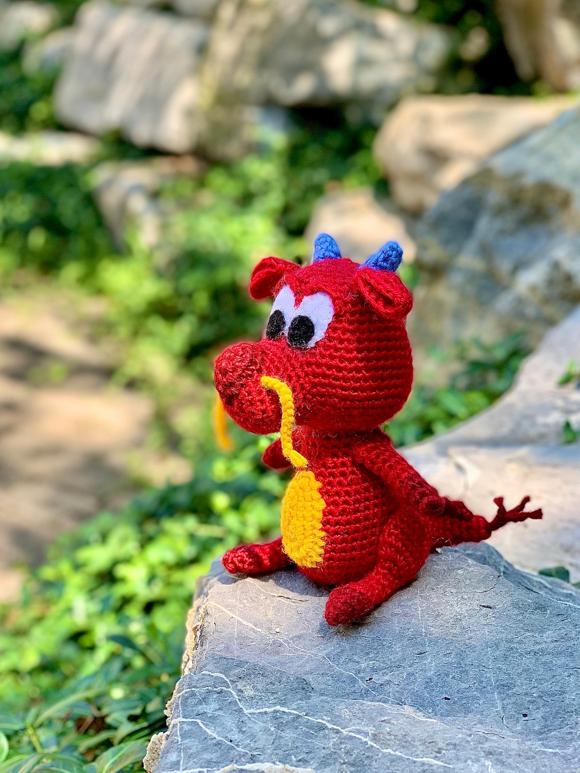 Mushu Crochet Pattern - Etsy
