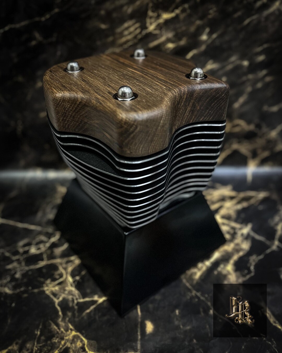 86† M8 BLACK OAK | Harley Davidson Urn | Motorcycle Urn | Motorcycle ...