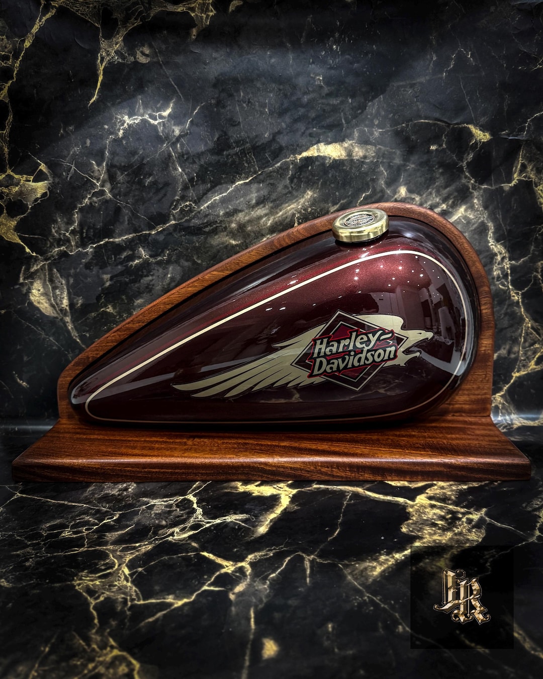 SOLD! 96† GAS TANK Dyna | Harley Davidson Urn | Motorcycle Urn ...